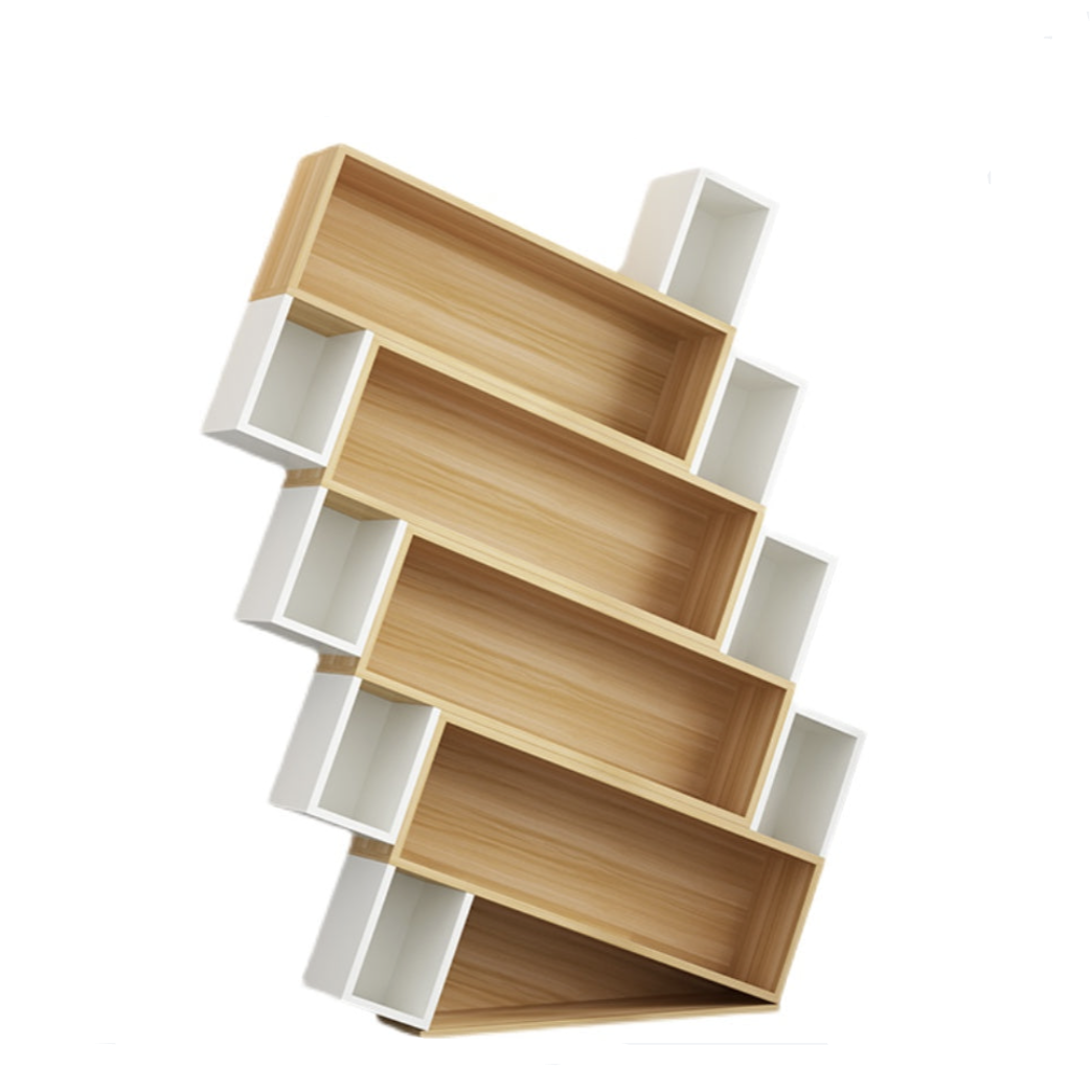 Diagonal Bookshelf – LaFloria Home Décor