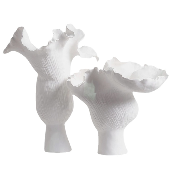 Ceramic Ruffle Vase – LaFloria Home Décor