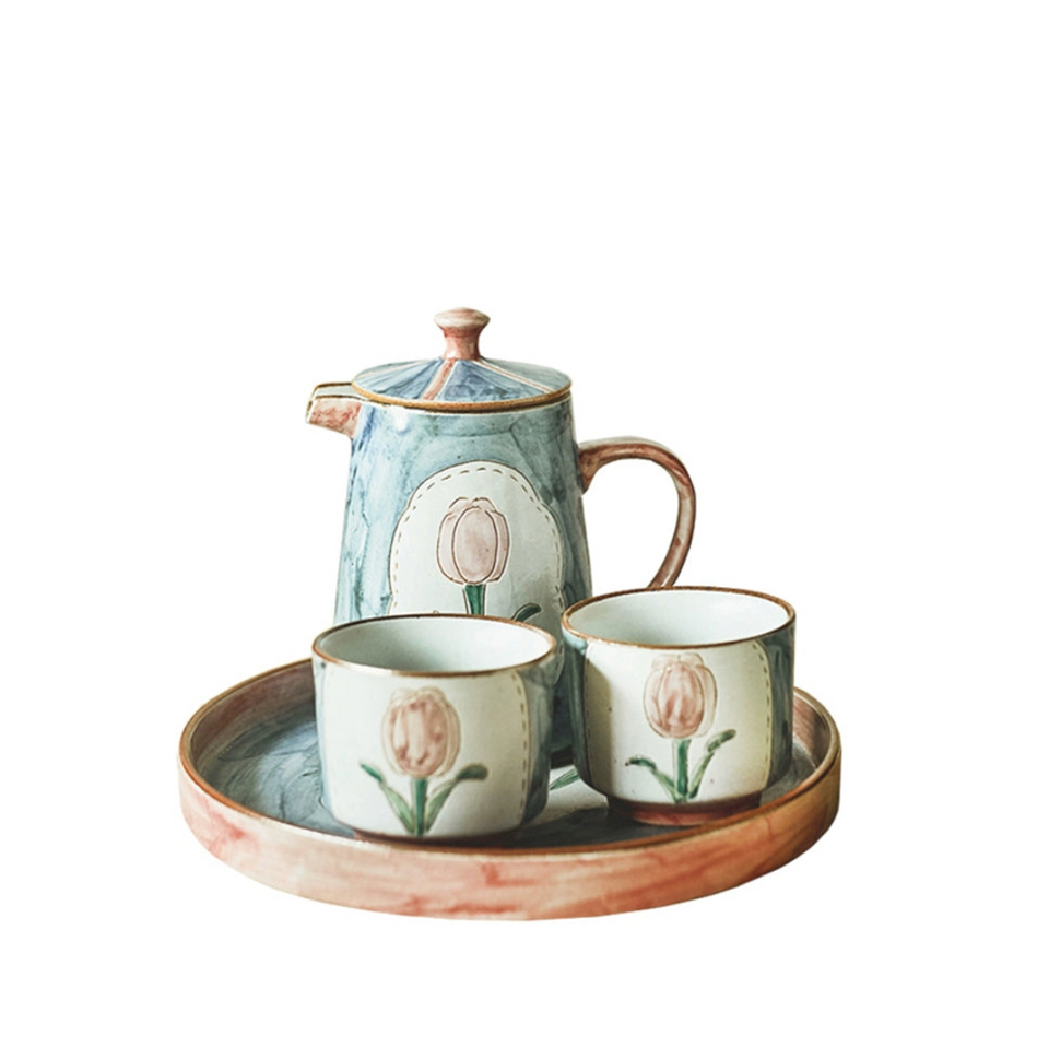 Tulip Tea Set – LaFloria Home Décor