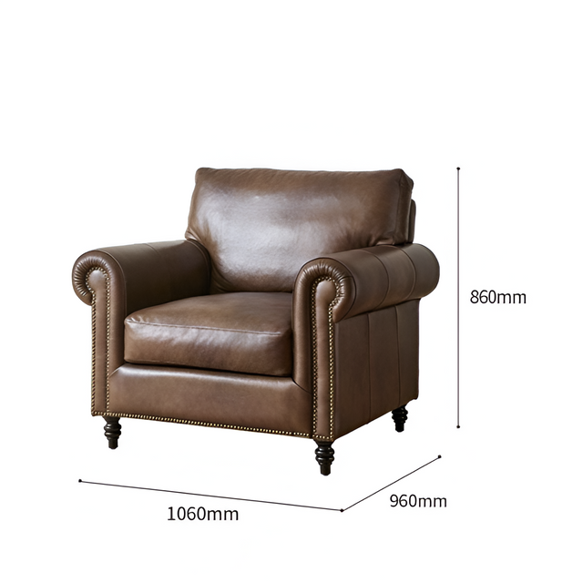Balford Leather Sofa – LaFloria Home Décor