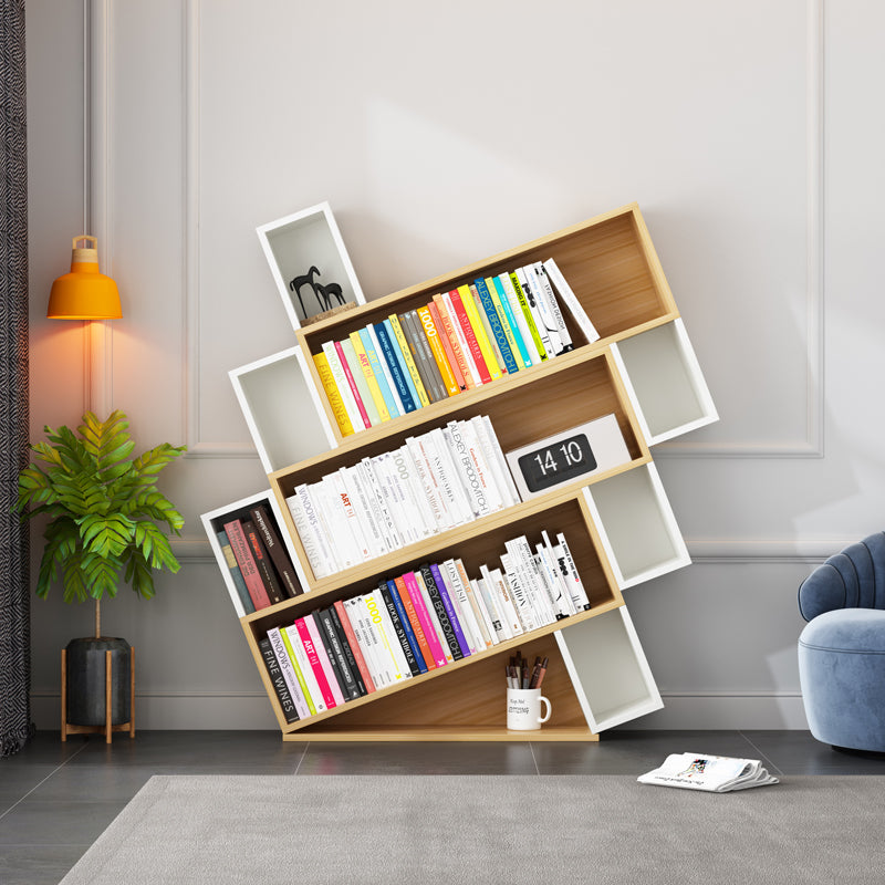 Diagonal Bookshelf – LaFloria Home Décor