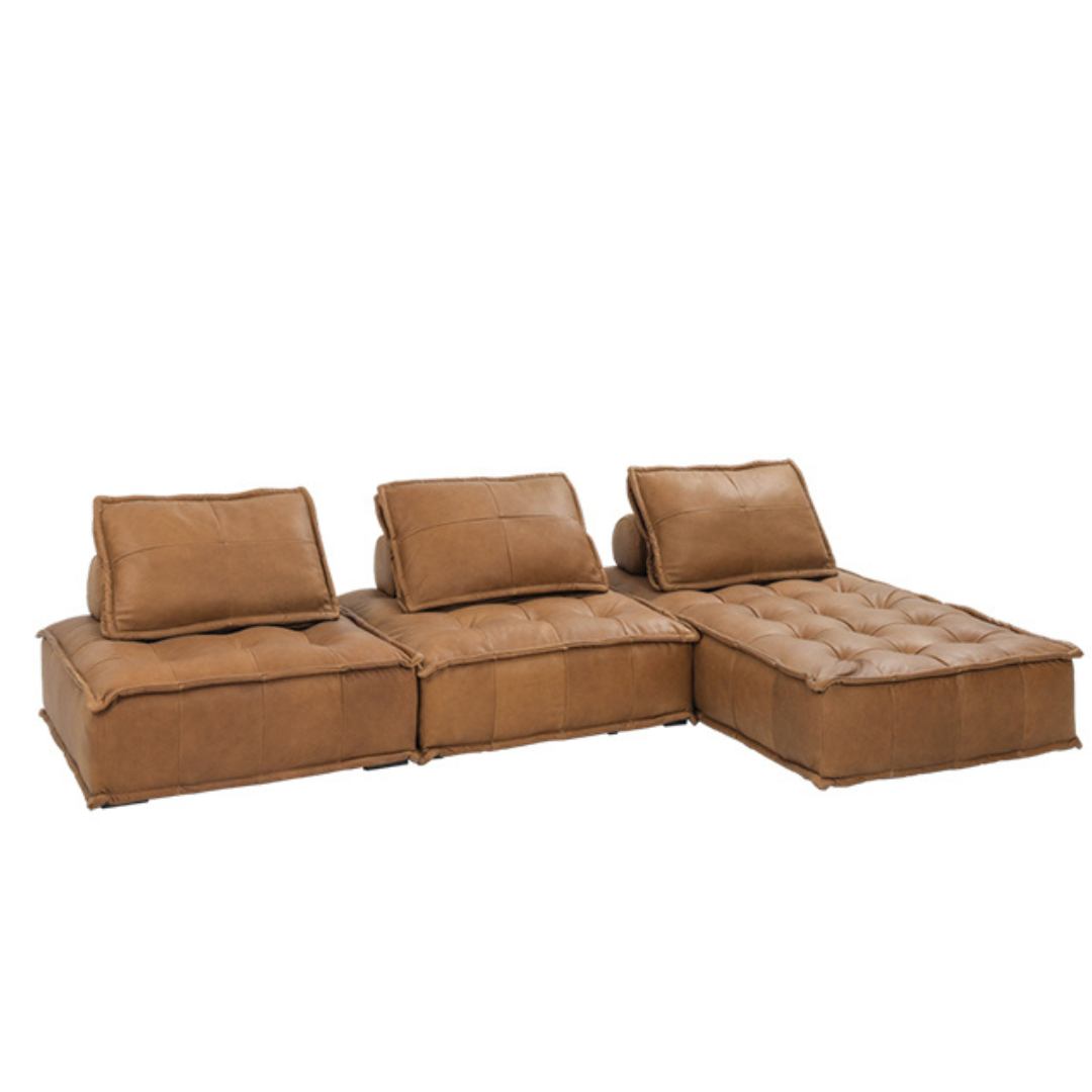 Asiades Leather Modular Sofa – LaFloria Home Décor