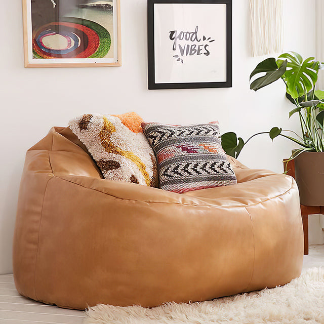 Leather Bean Bag Sofa – LaFloria Home Décor