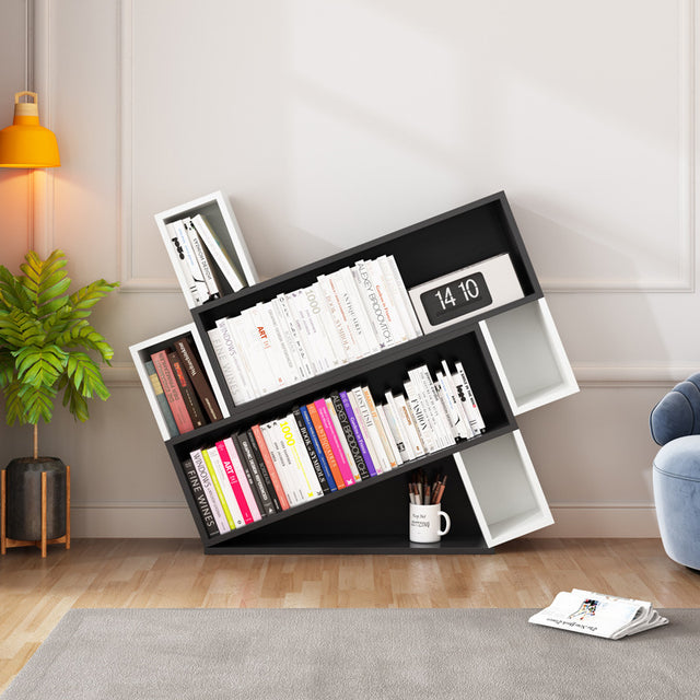 Diagonal Bookshelf – LaFloria Home Décor